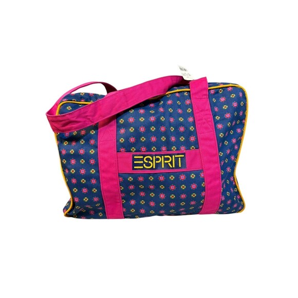 Esprit | Bags | Nwt Rare Vintage Esprit Spell Out Bag Tote Shopper ...